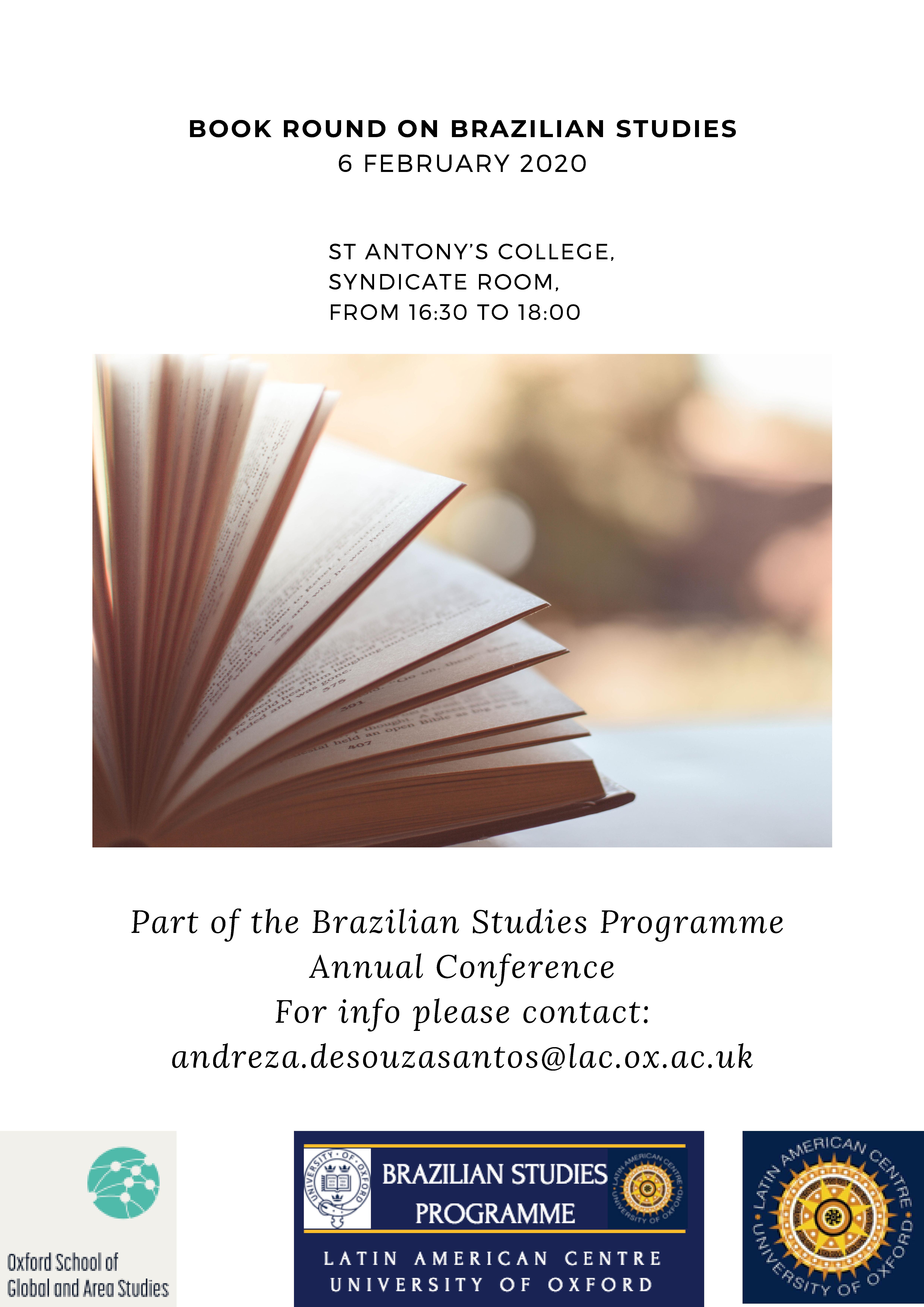 Book Round on Brazilian Studies | Latin American Centre