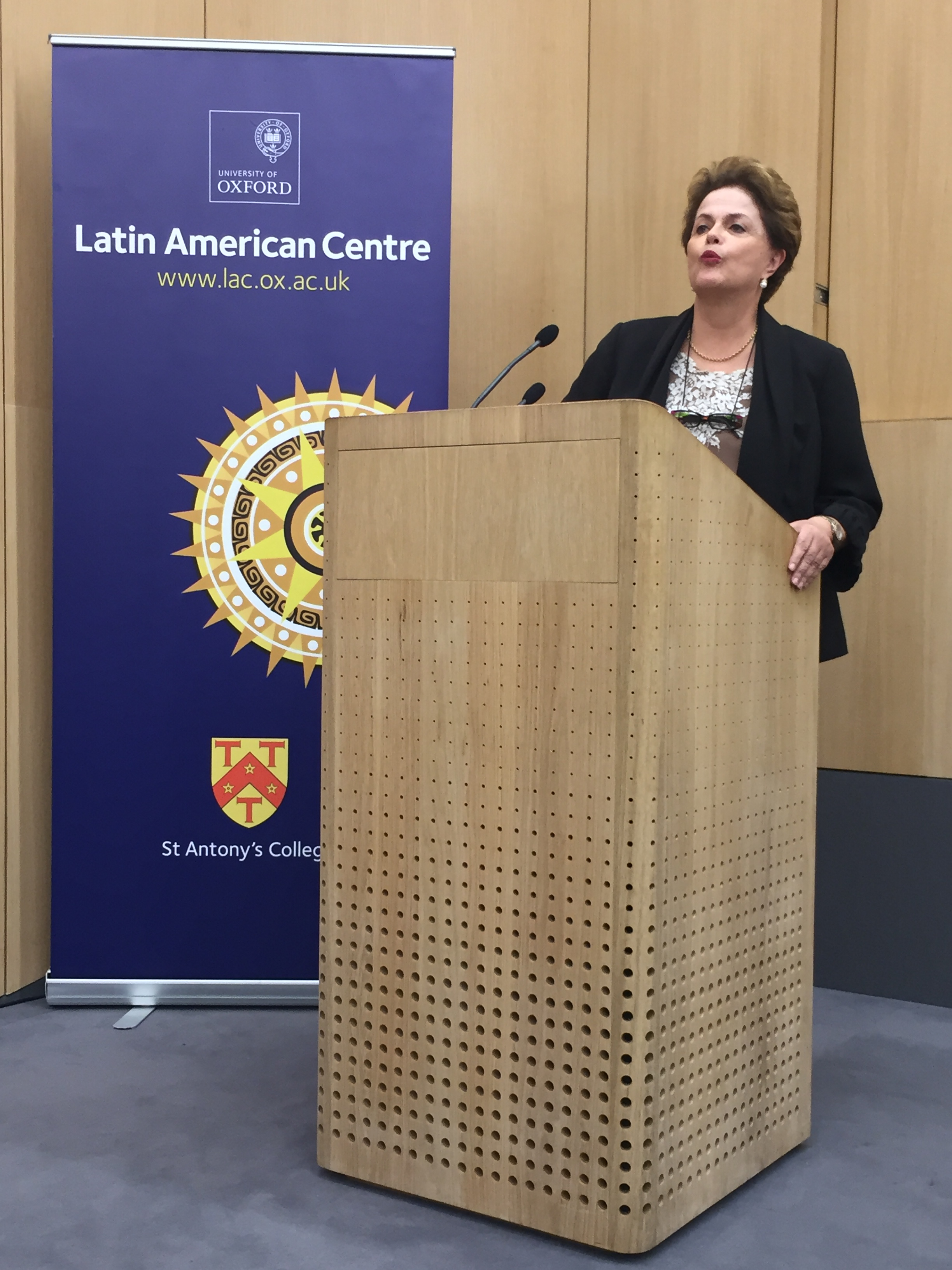 Dilma Rousseff at St Antony's College | Latin American Centre